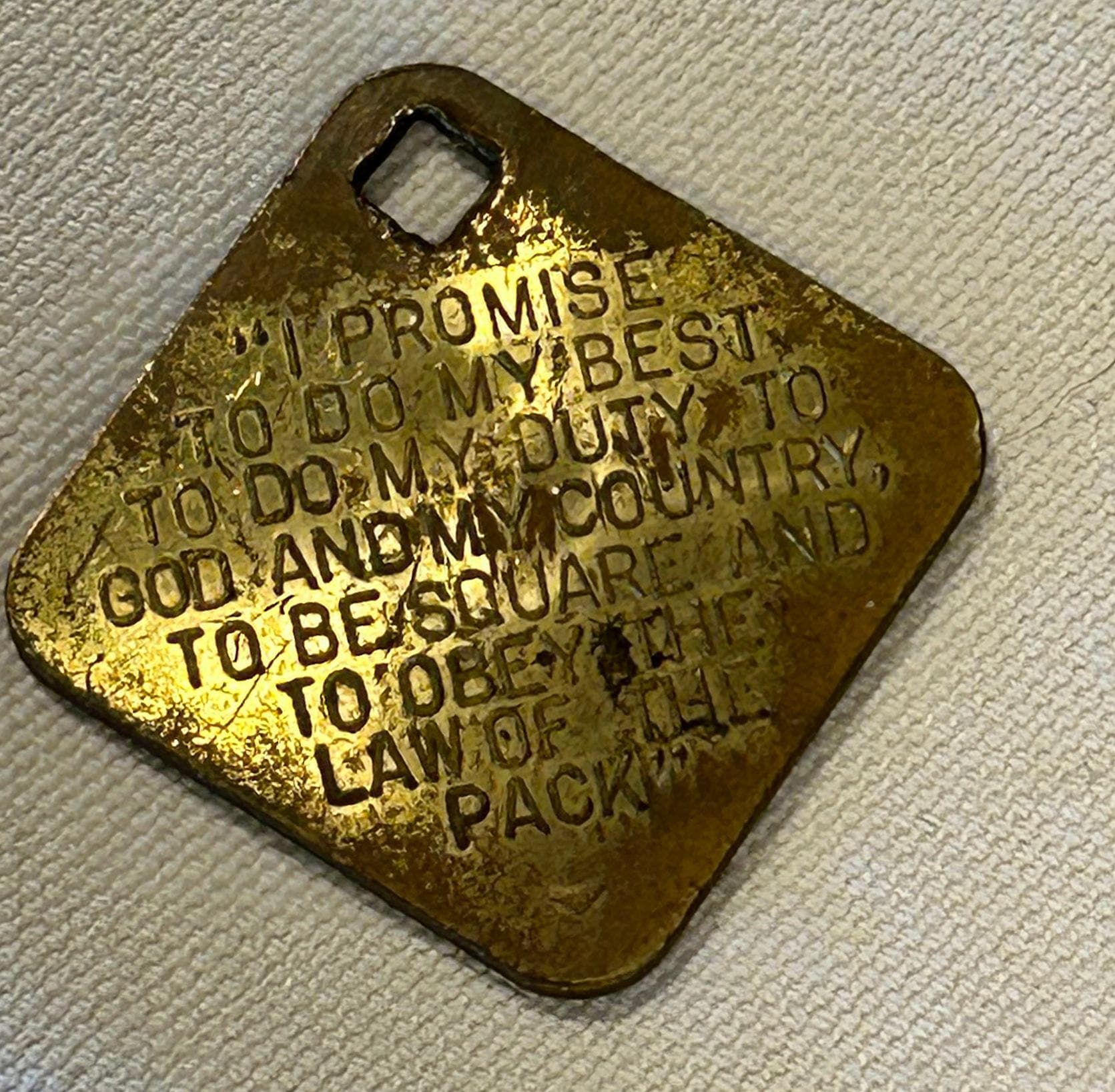 Cub Scout Token "do Your Best" - Etsy