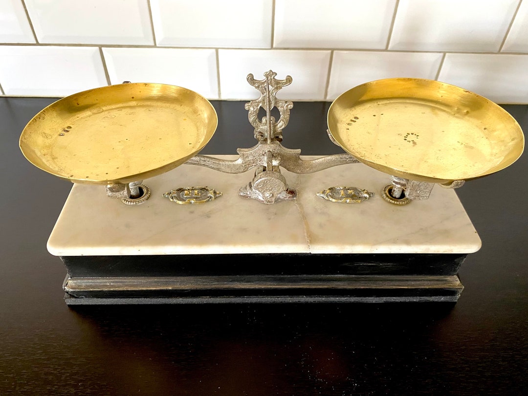 Elegant Vintage Scales Roberval System, From the Mid 19th Century ...