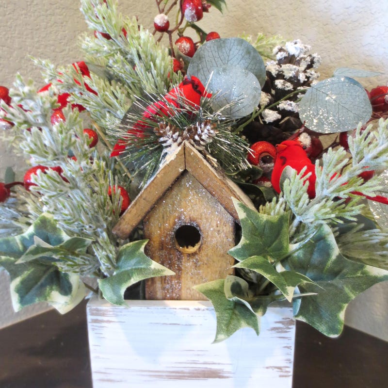 Cardinal Table Decor - Etsy