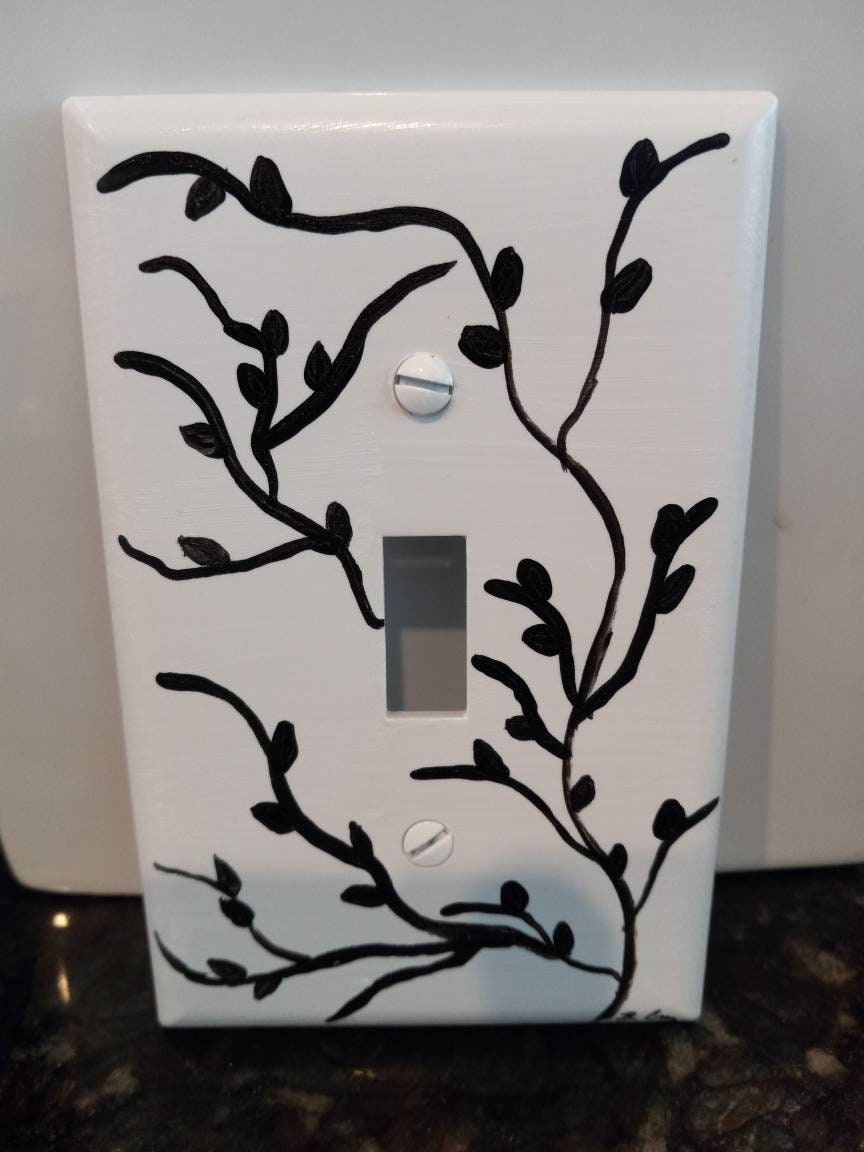 Switchplate Cover With Tree Branch Theme. - Etsy