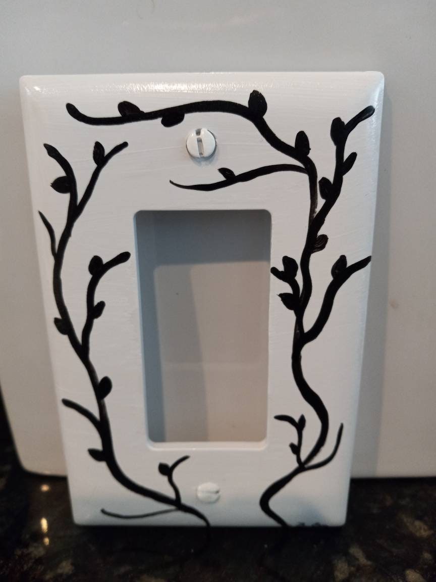 Switchplate Cover With Tree Branch Theme. - Etsy