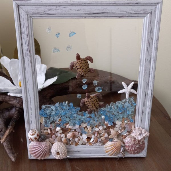Sea Turtle Picture Frame - Etsy