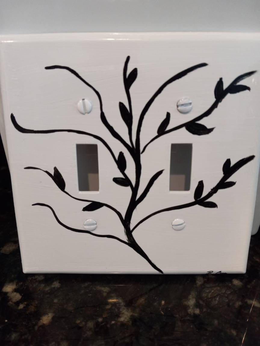 Switchplate Cover With Tree Branch Theme. - Etsy