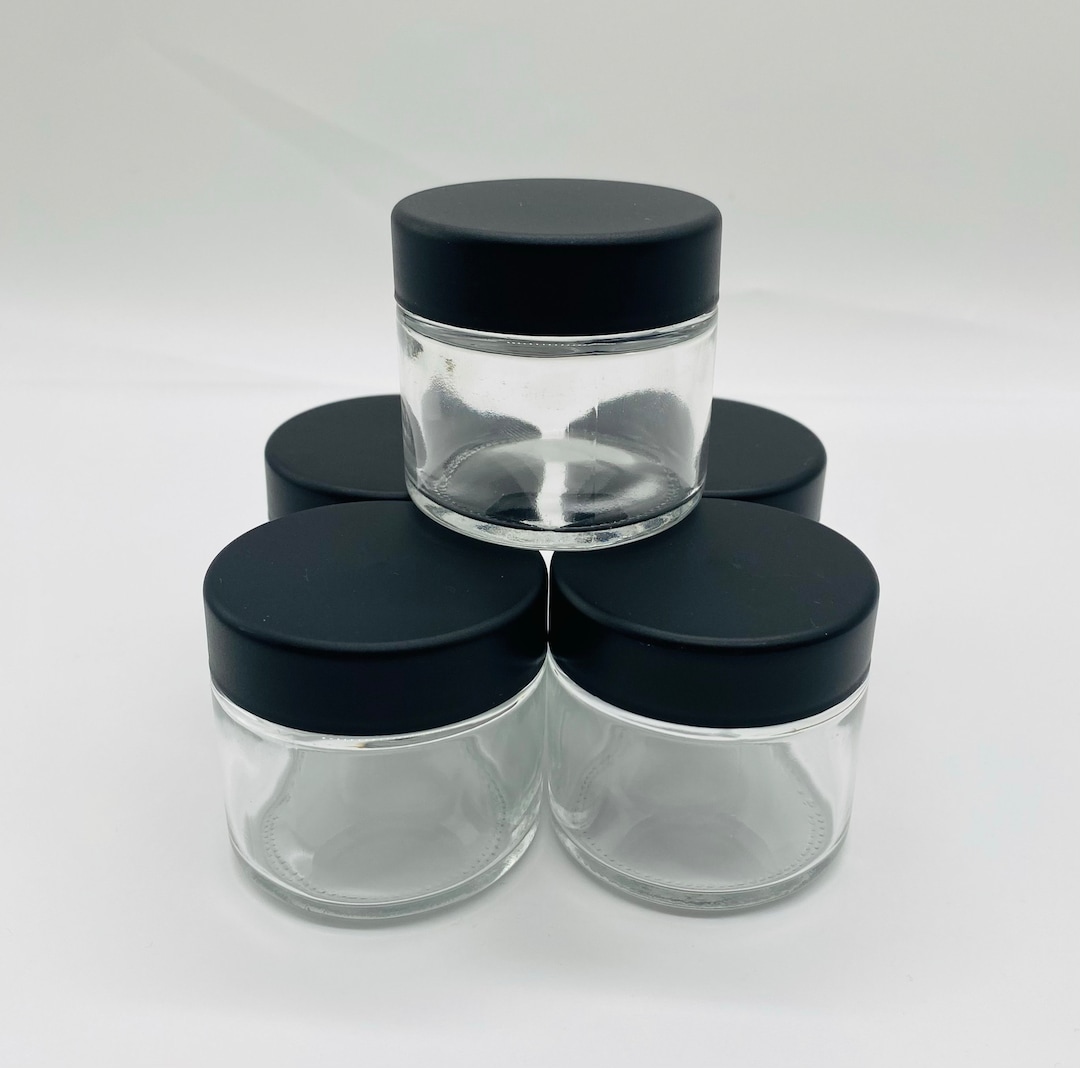 2 OZ Glass Jar - Etsy