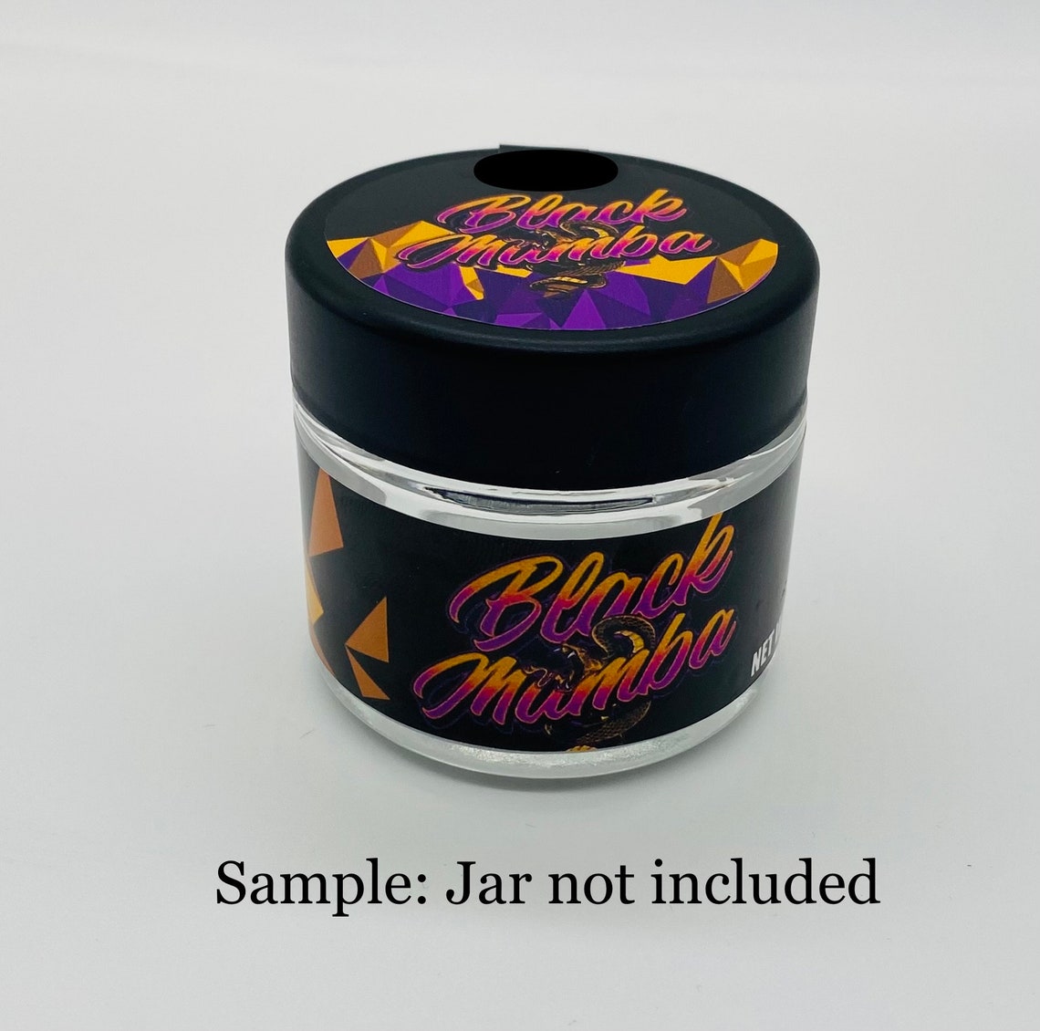 2 Ounce Glass Jar Sticker Label Packaging , JARS NOT INCLUDED - Etsy