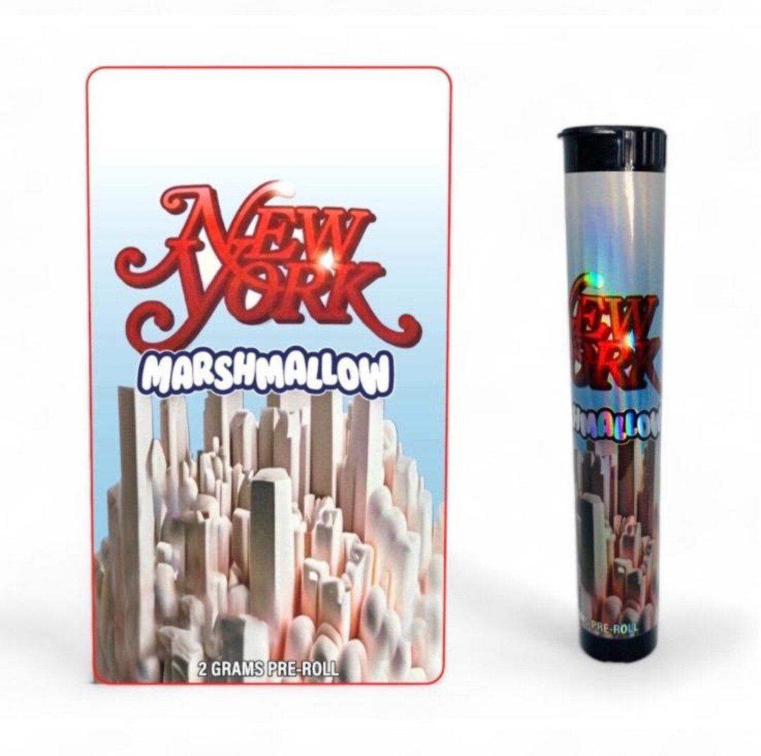New York Tube With Holographic Labels - Etsy