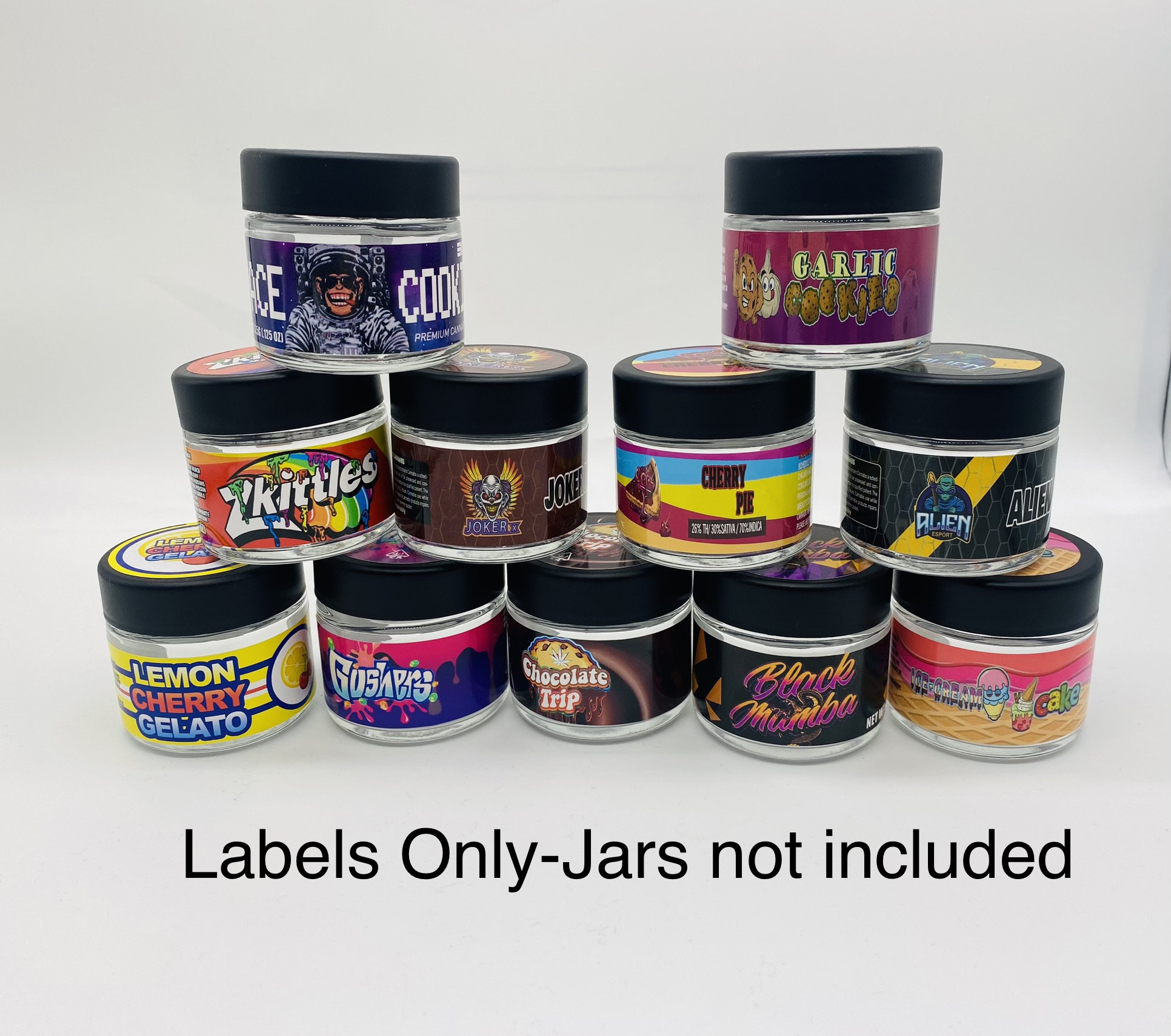 2 Ounce Glass Jar Sticker Label Packaging , JARS NOT INCLUDED - Etsy
