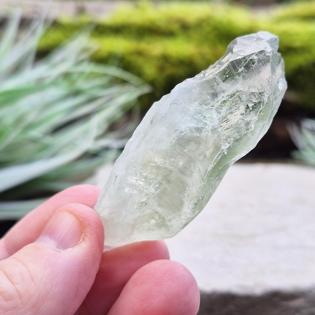 Prasiolite, Green Quartz Crystal - Etsy
