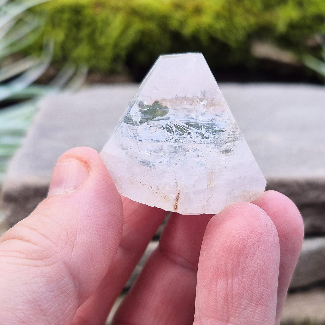 Apophyllite Crystal Tip, Pyramid - Etsy