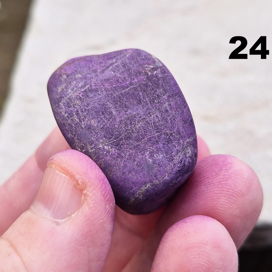 Purpurite Crystal – Tumbled | Supportive Crystal for Self-care ...