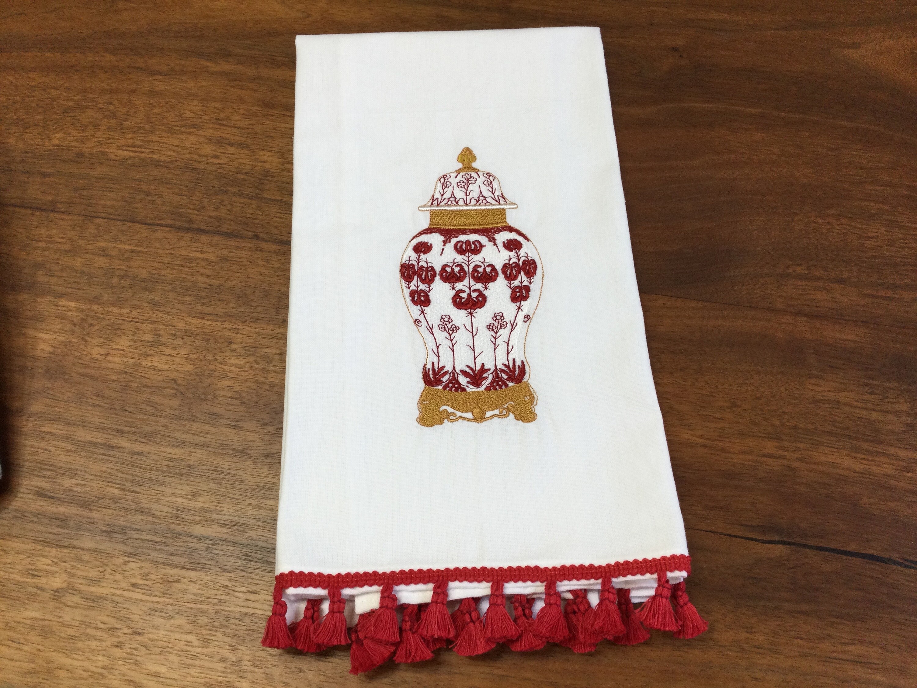 Red White and Gold Vase, Chinese Pottery, Fine China Ceramics ...