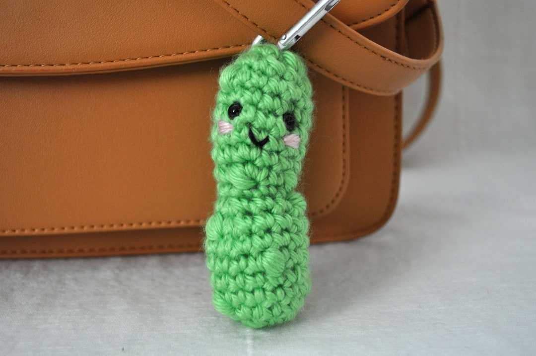 Pickle Keychain Crochet, Personalized Bridesmaid Gifts Ideas ...