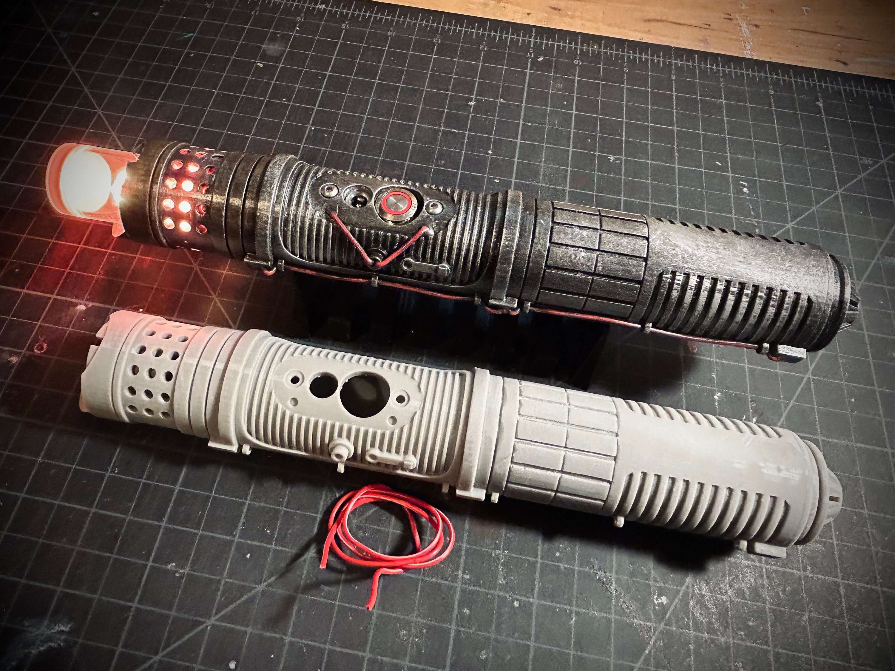 Resin Kit Custom Empty Lightsaber Hilt Electronics Ready - Etsy