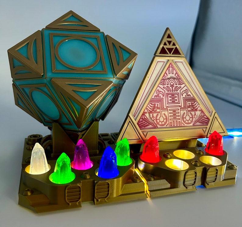 Star Wars Galaxys Edge Dual Jedi & Sith Holocrons and Kyber Crystals ...