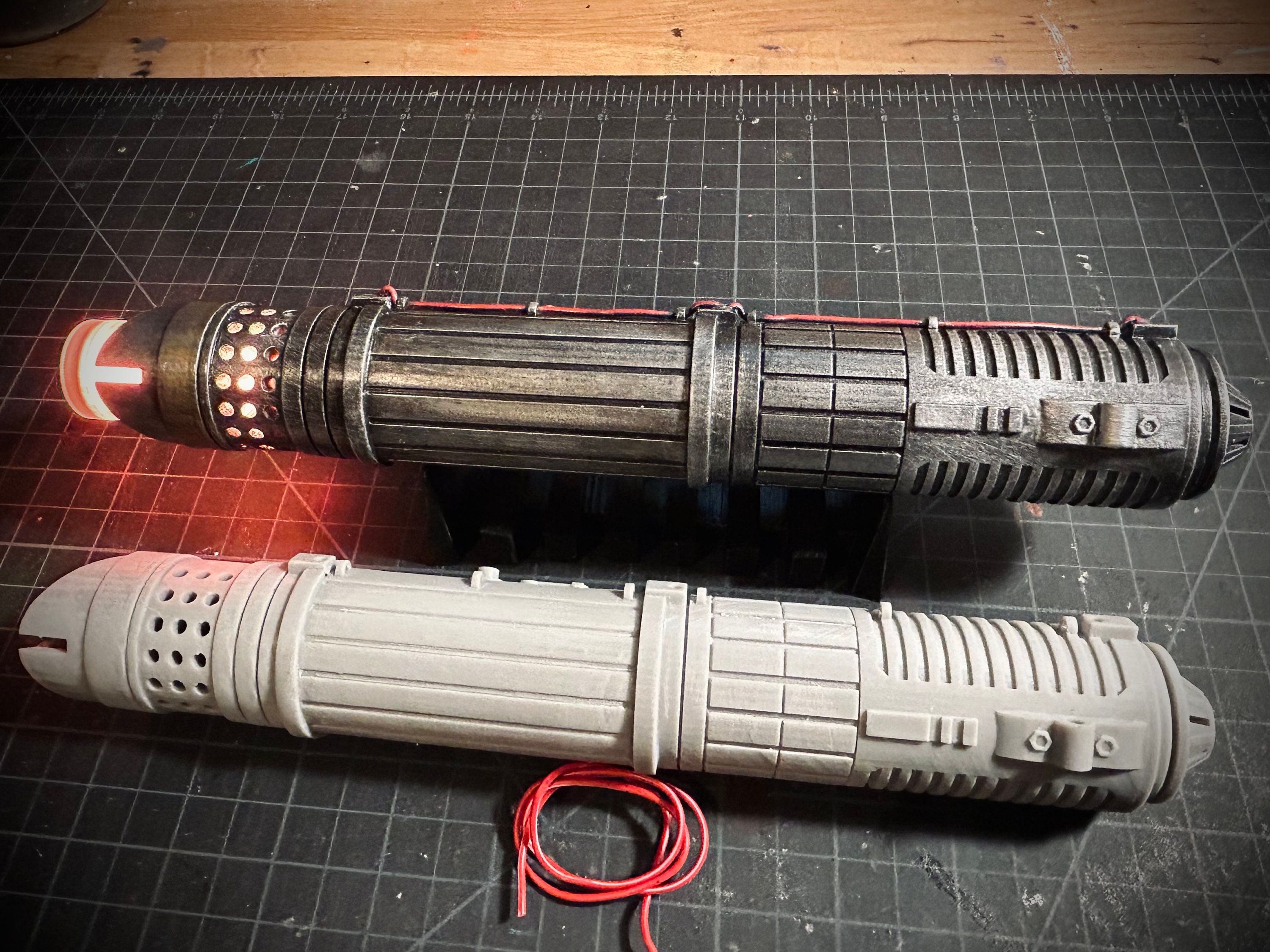 Resin Kit Custom Empty Lightsaber Hilt Electronics Ready - Etsy