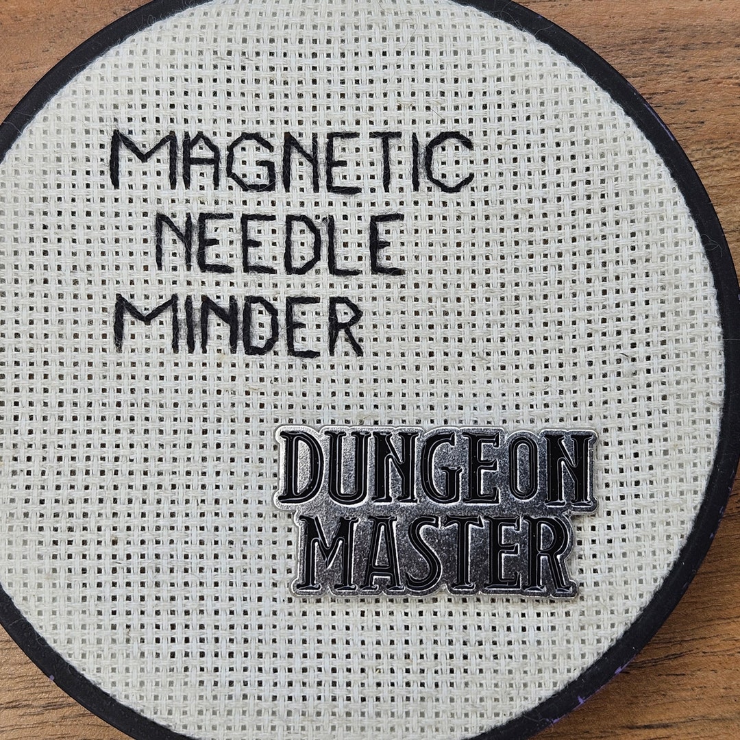 Dungeon Master Needle Minder Magnetic for Cross Stitch, Embroidery, or ...