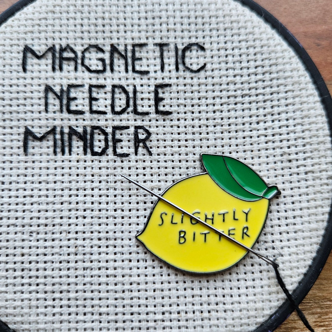 Bitter Lemon Needle Minder Magnetic for Cross Stitch and Embroidery ...