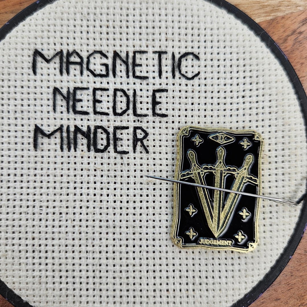 Tarot Judgement Needle Minder – Magnetic Pin Holder for Cross Stitch ...