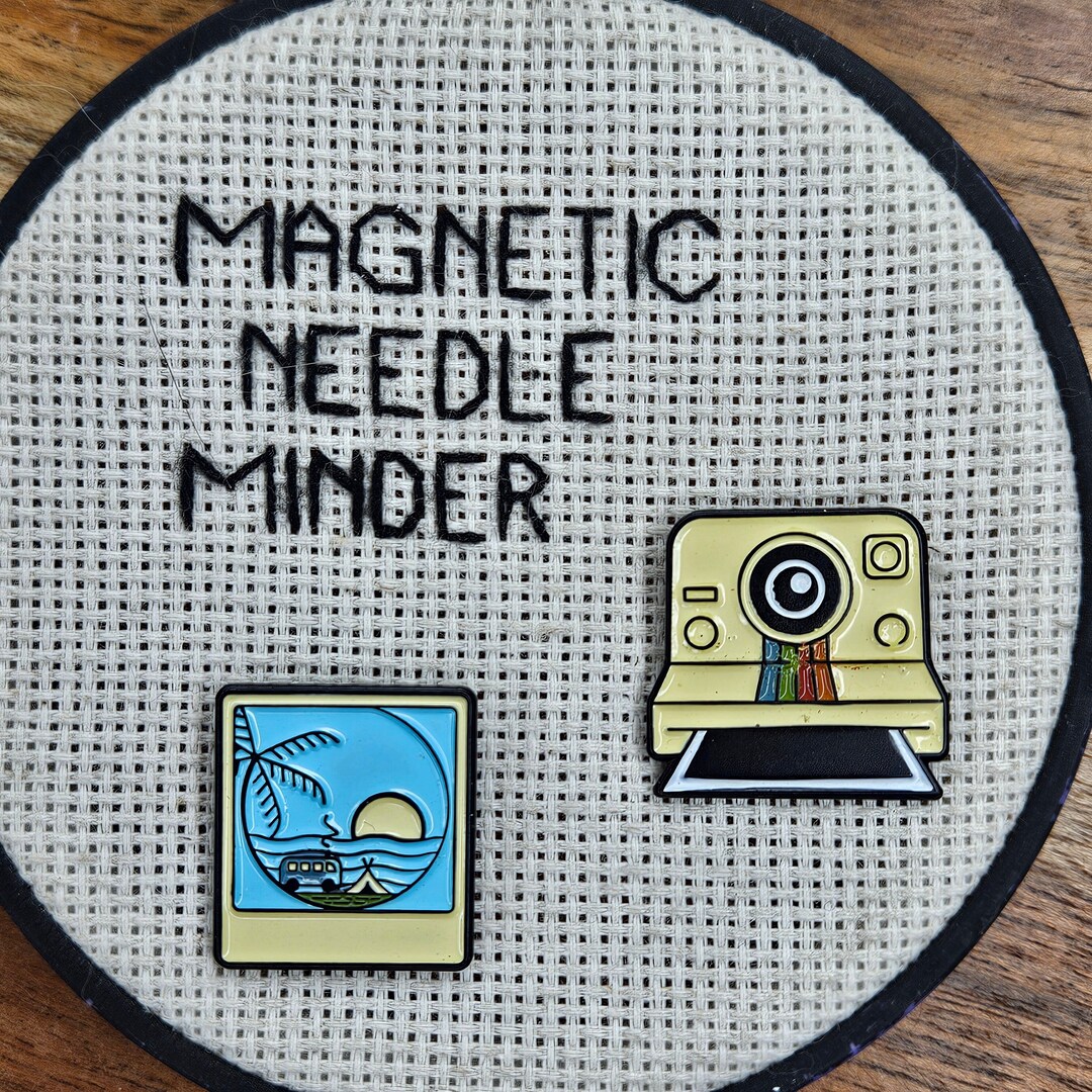 Camera Needle Minder Magnetic for Cross Stitch, Embroidery, Camera ...
