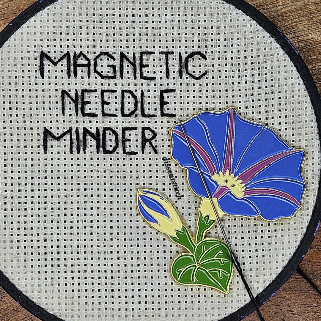 Bluebell Needle Minder Magnetic for Cross Stitch, Embroidery, or Flower ...