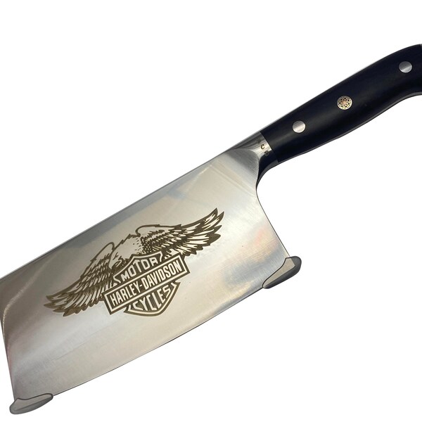 Meat Cleaver Custom Logo - Etsy