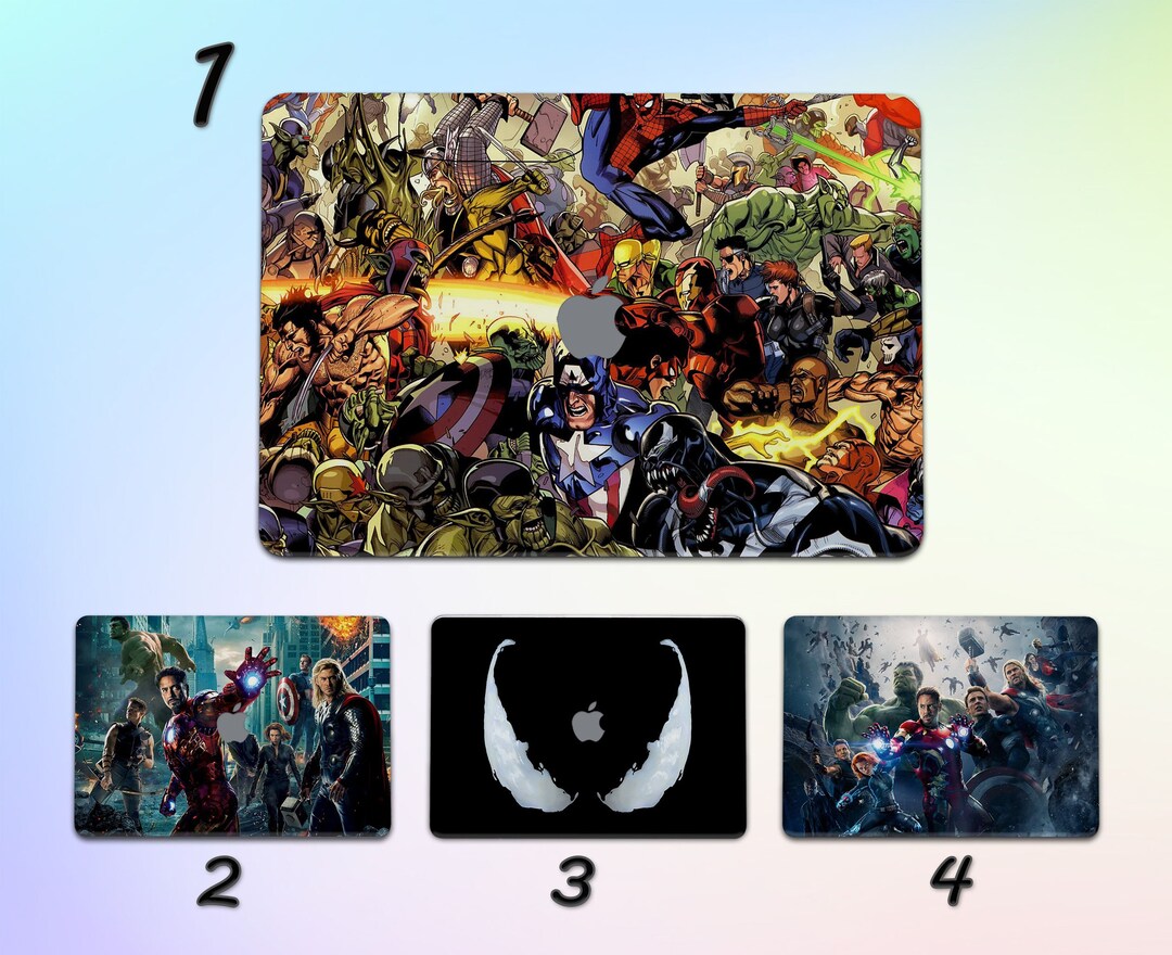 Avengers MacBook Case Marvel MacBook Air M2 Case Iron Man MacBook Pro ...