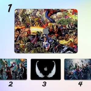 Avengers MacBook Case Marvel MacBook Air M2 Case Iron Man MacBook Pro ...