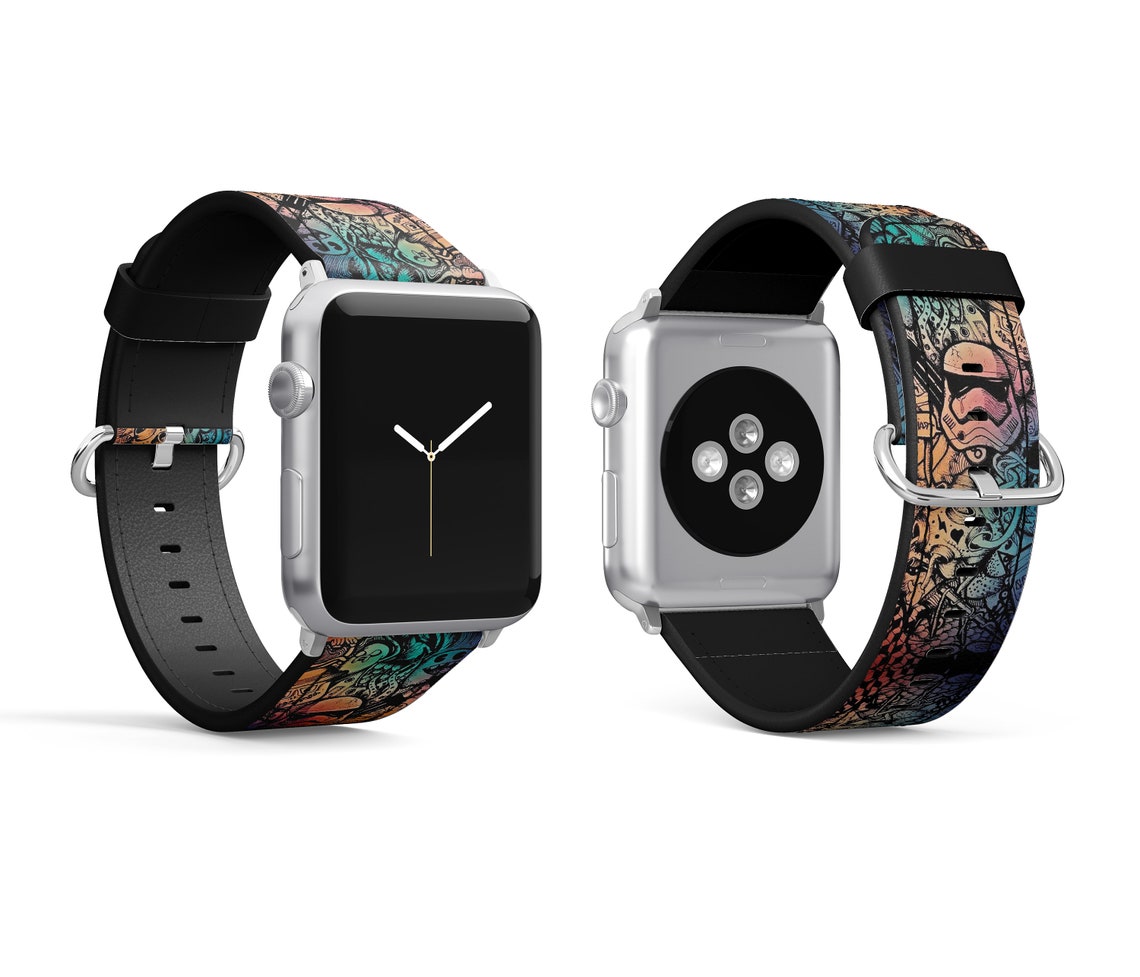 Star Wars Apple Watch Strap 42 Mm Apple Iwatch Band 41mm - Etsy