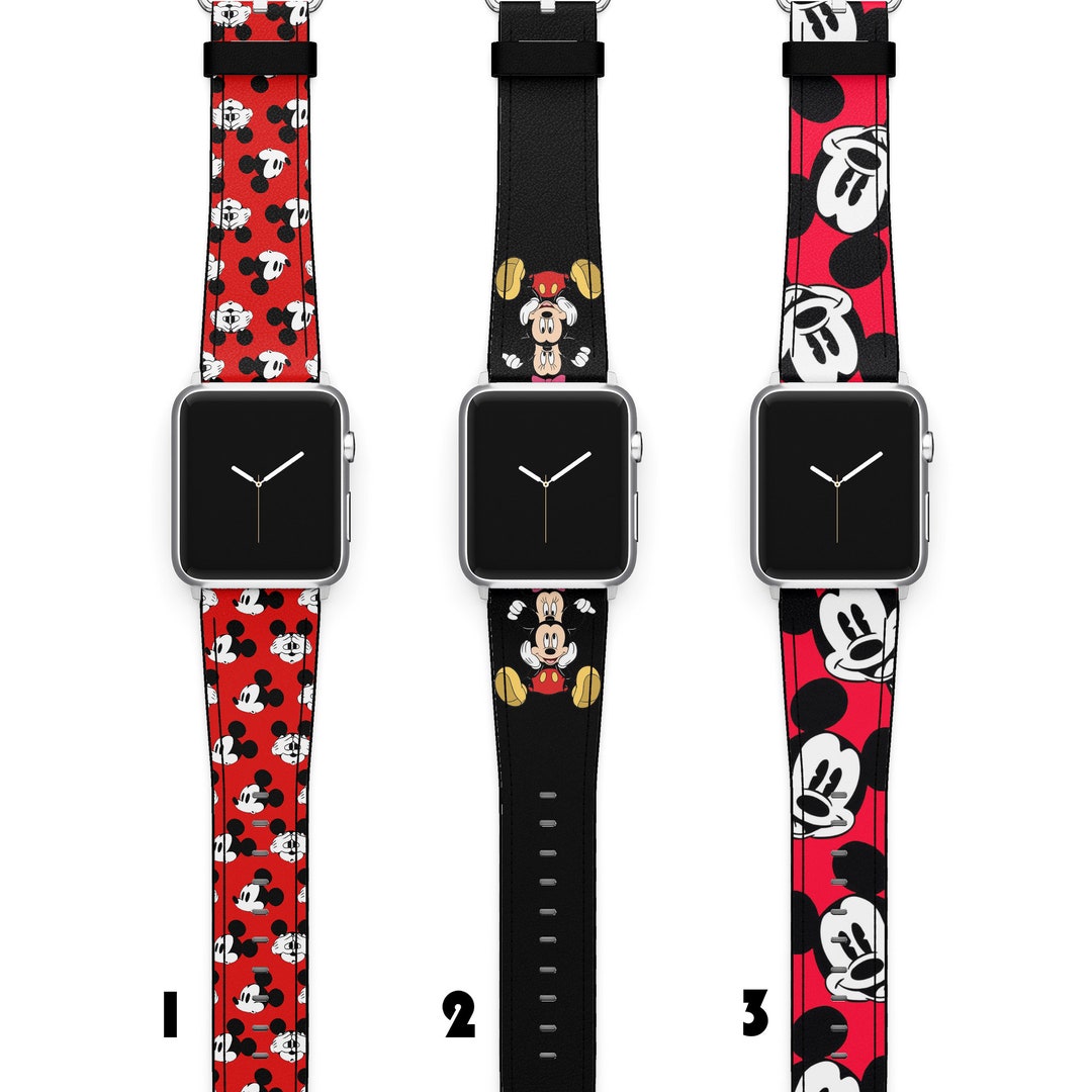 Mickey Mouse Iwatch Band 41mm Disney Iwatch Ultra 2 Apple Iwatch Strap ...