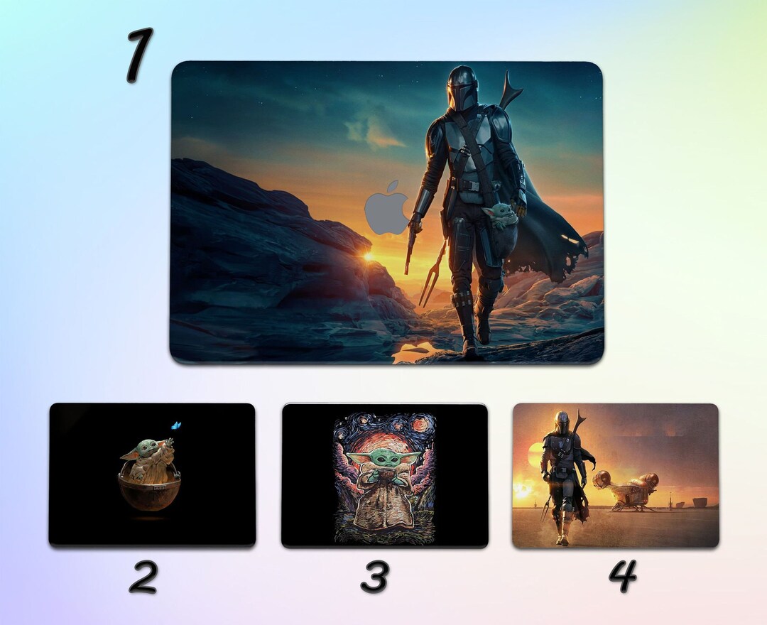 Mandalorian MacBook Case Baby Yoda MacBook Air M2 Case MacBook Pro 13 ...