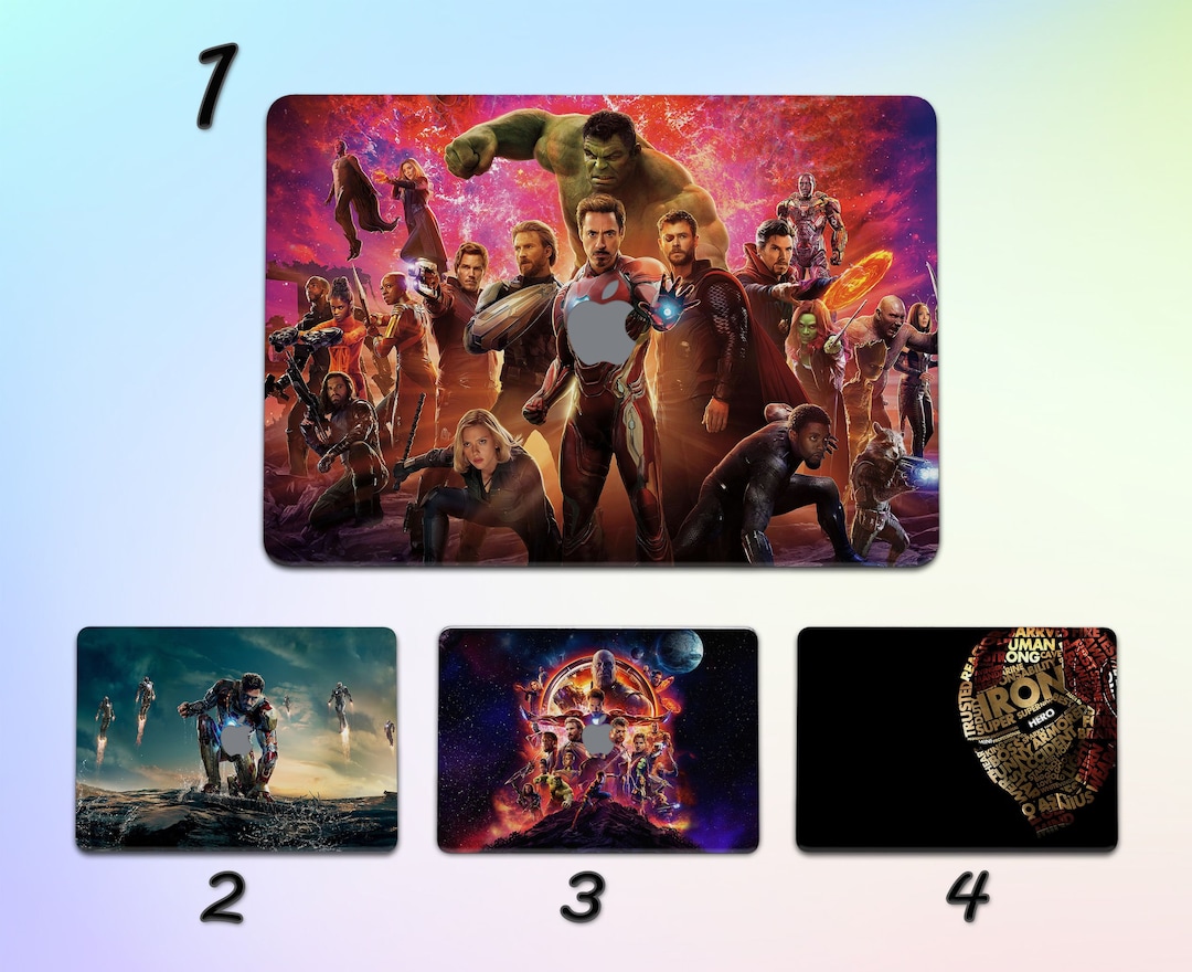 Avengers MacBook Case Marvel MacBook Air M2 Case Iron Man MacBook Pro ...