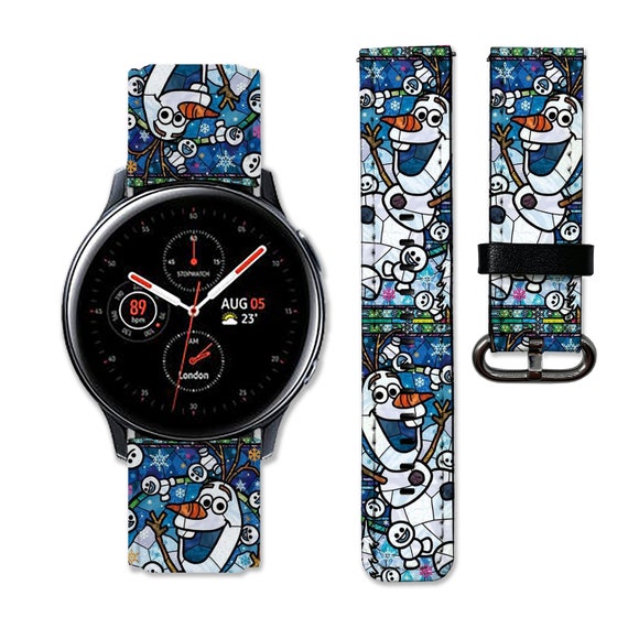 Frozen Galaxy Watch 42mm Watch 5 Galaxy Watch 4 Band Disney - Etsy