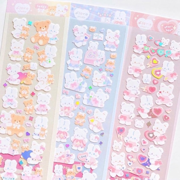 Cute Korean Stickers - Etsy