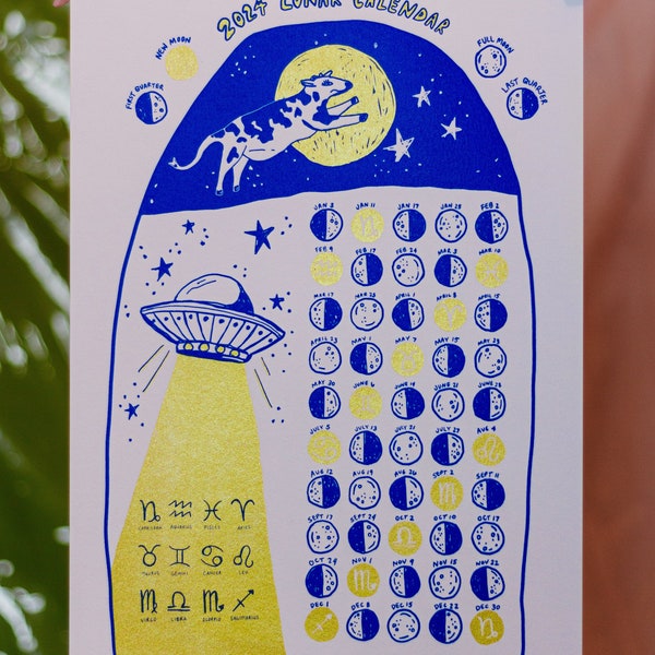 Aliens 2024 Calendar - Etsy