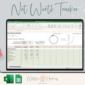 Net Worth Tracker With Net Worth Charts That Keeps You on Track With ...