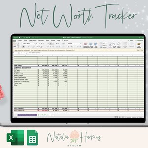 Net Worth Tracker With Net Worth Charts That Keeps You on Track With ...