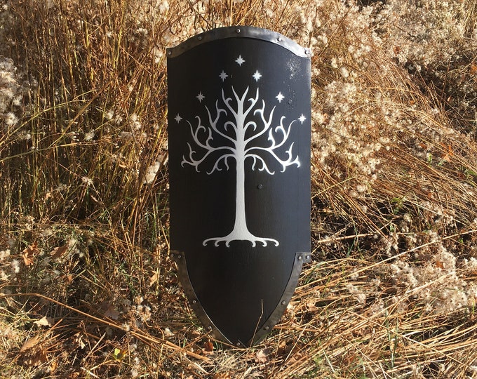White Tree Guardian Shield - Etsy