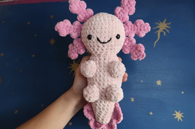 Axolotl Crochet Pattern DIGITAL PDF PATTERN Download Axolotl - Etsy