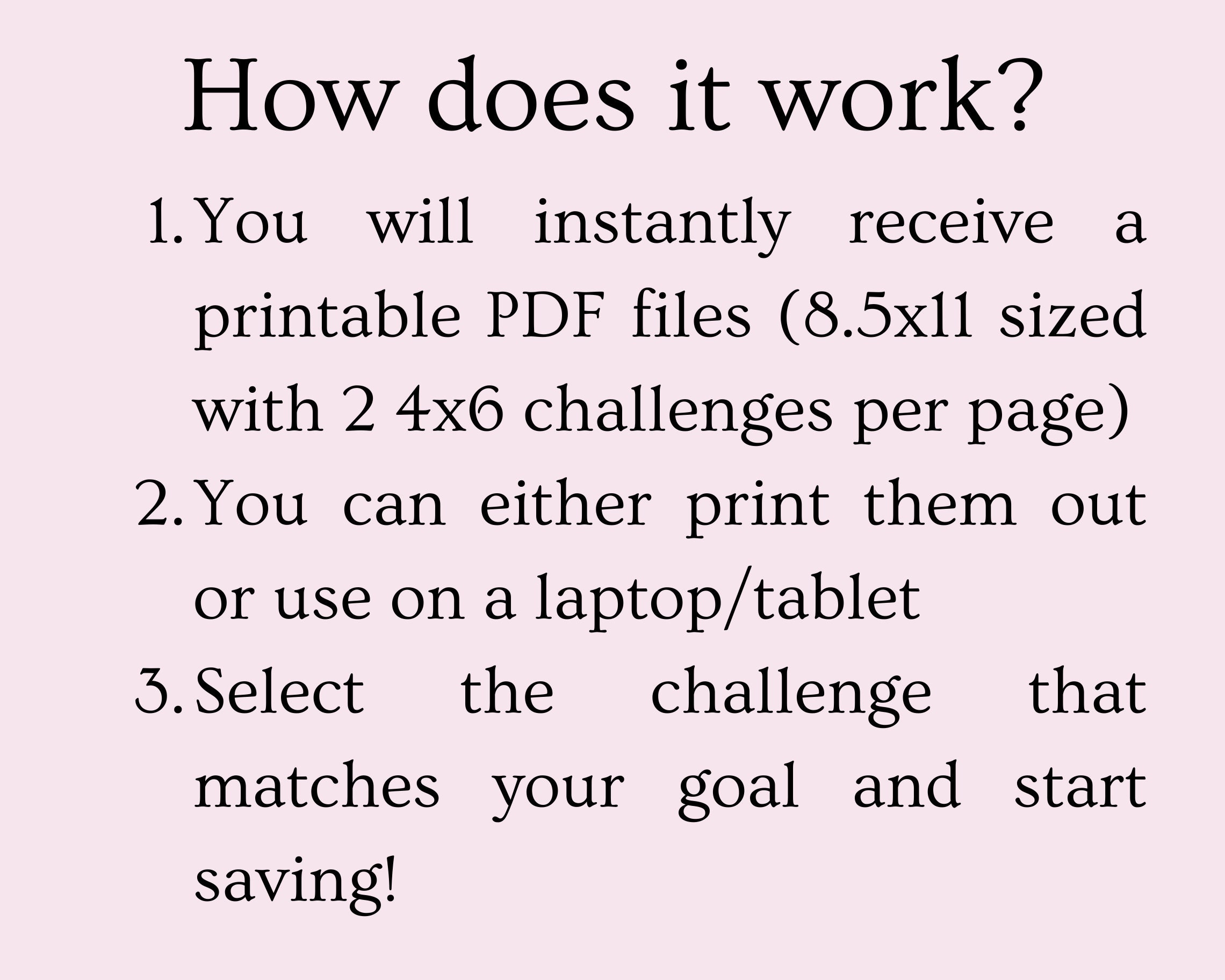 Huge Savings Challenge Bundle Cute Savings Challenge Printable A6 Mini ...