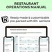 Restaurant Operations Manual: All-in-one Sops Notion Template - Etsy