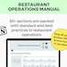 Restaurant Operations Manual: All-in-one Sops Notion Template - Etsy