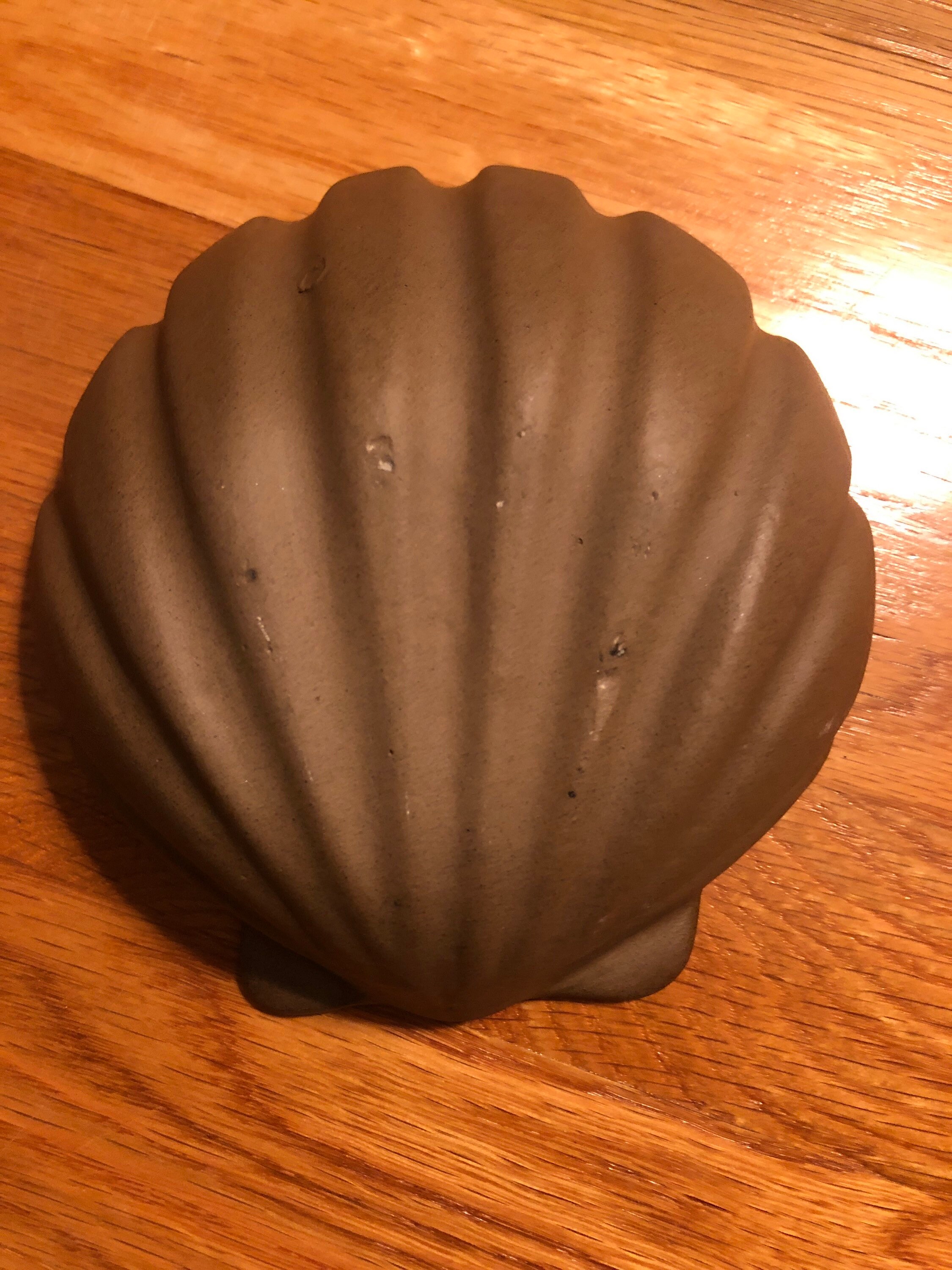 Vintage Peter Pots Small Pottery Shell Bowl - Etsy