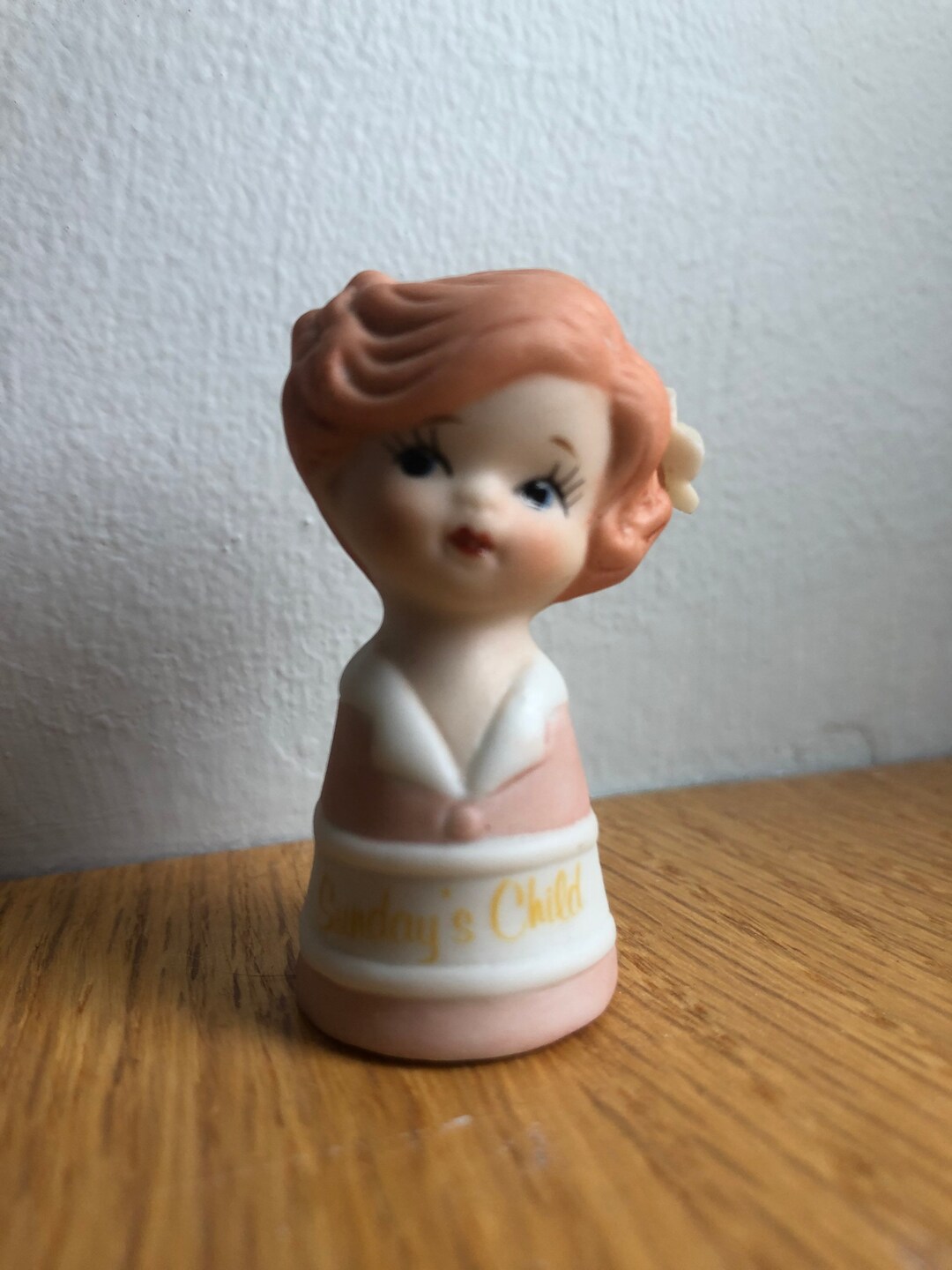 Enesco Sundays Child Thimble From the Days to Remember Collection - Etsy