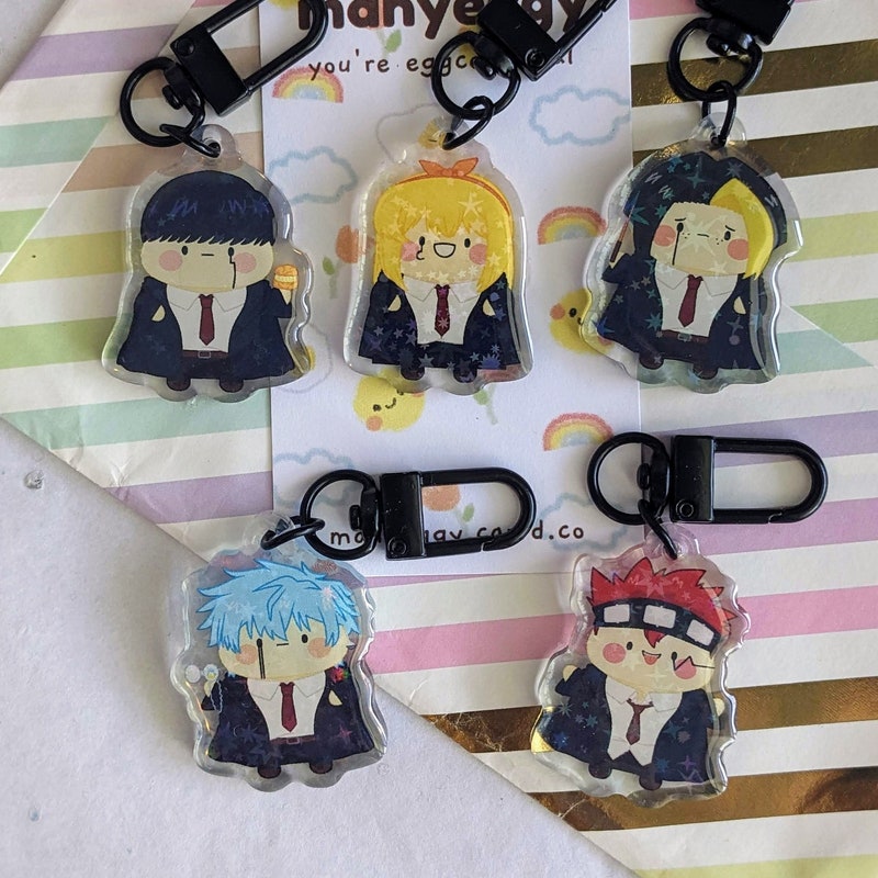 Acrylic Keychain - Etsy