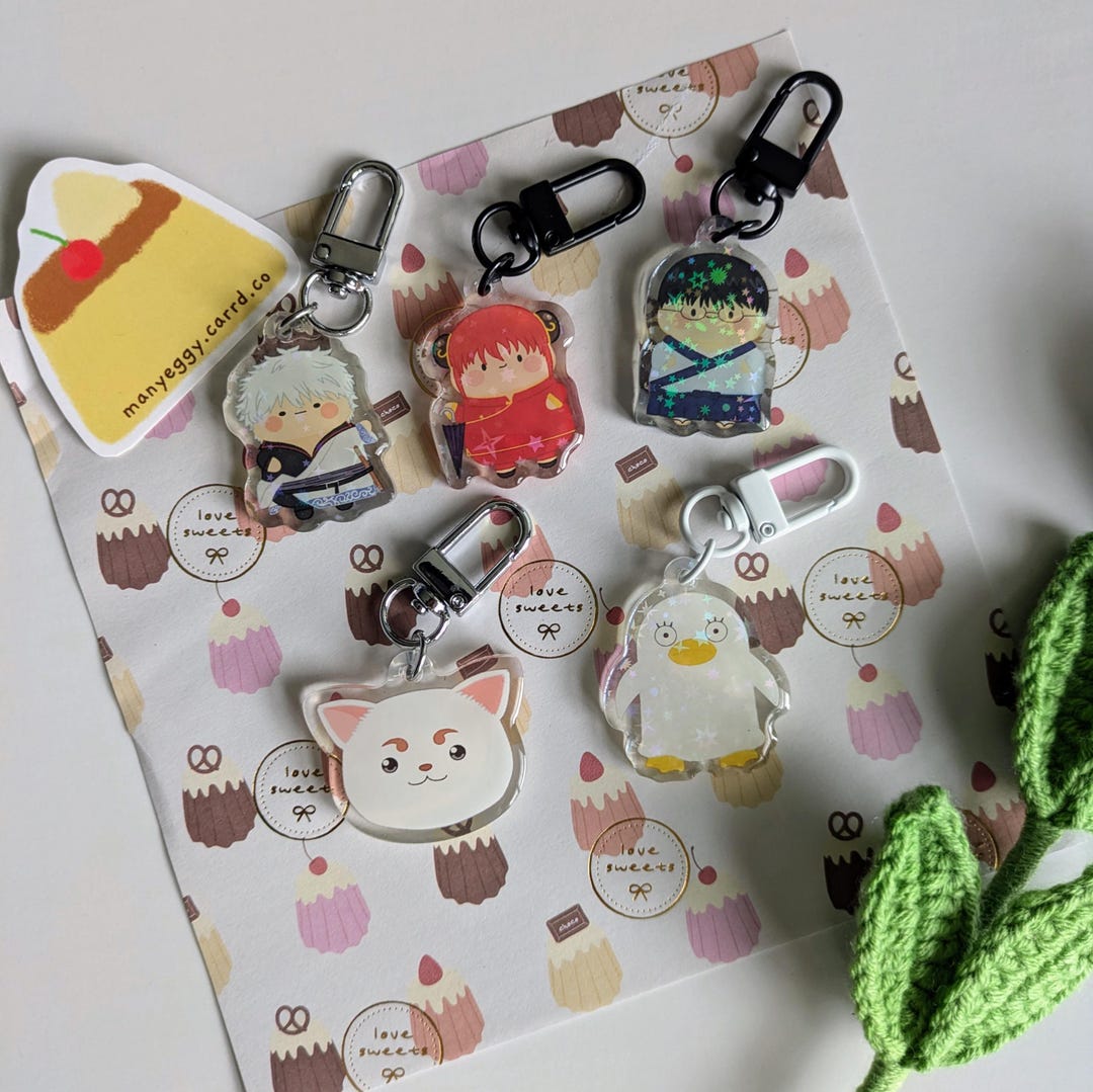 Odd Jobs Anime Keychain | Chonky Chibi Keychain, Manga Keychain, Kawaii ...