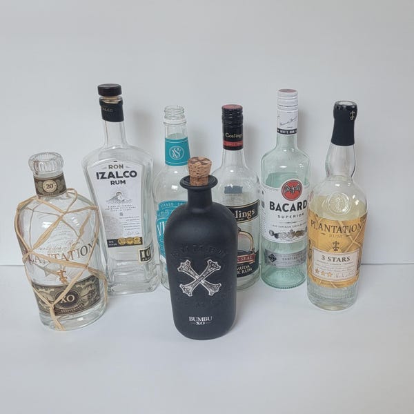 Empty Rum Bottle - Etsy