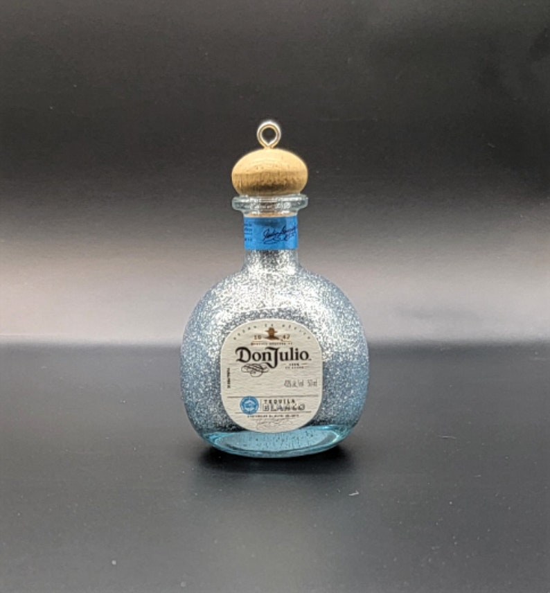 Upcycled Mini Tequila Bottle Ornament Christmas Tree - Etsy