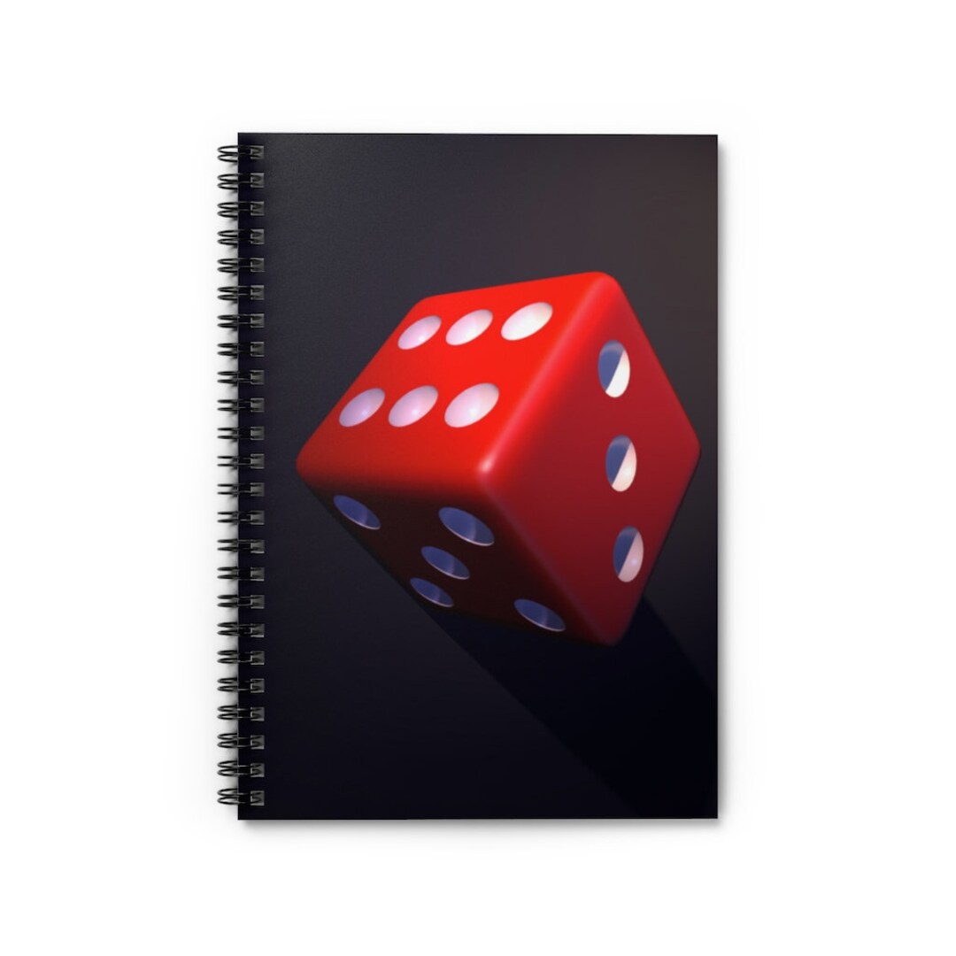 BOARD GAME DICE Dynasty From Many Games Spiral Notebook - Ruled Line ...