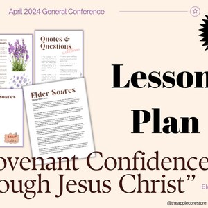 Covenant Confidence Through Jesus Christ: Elder Soares April 2024 ...