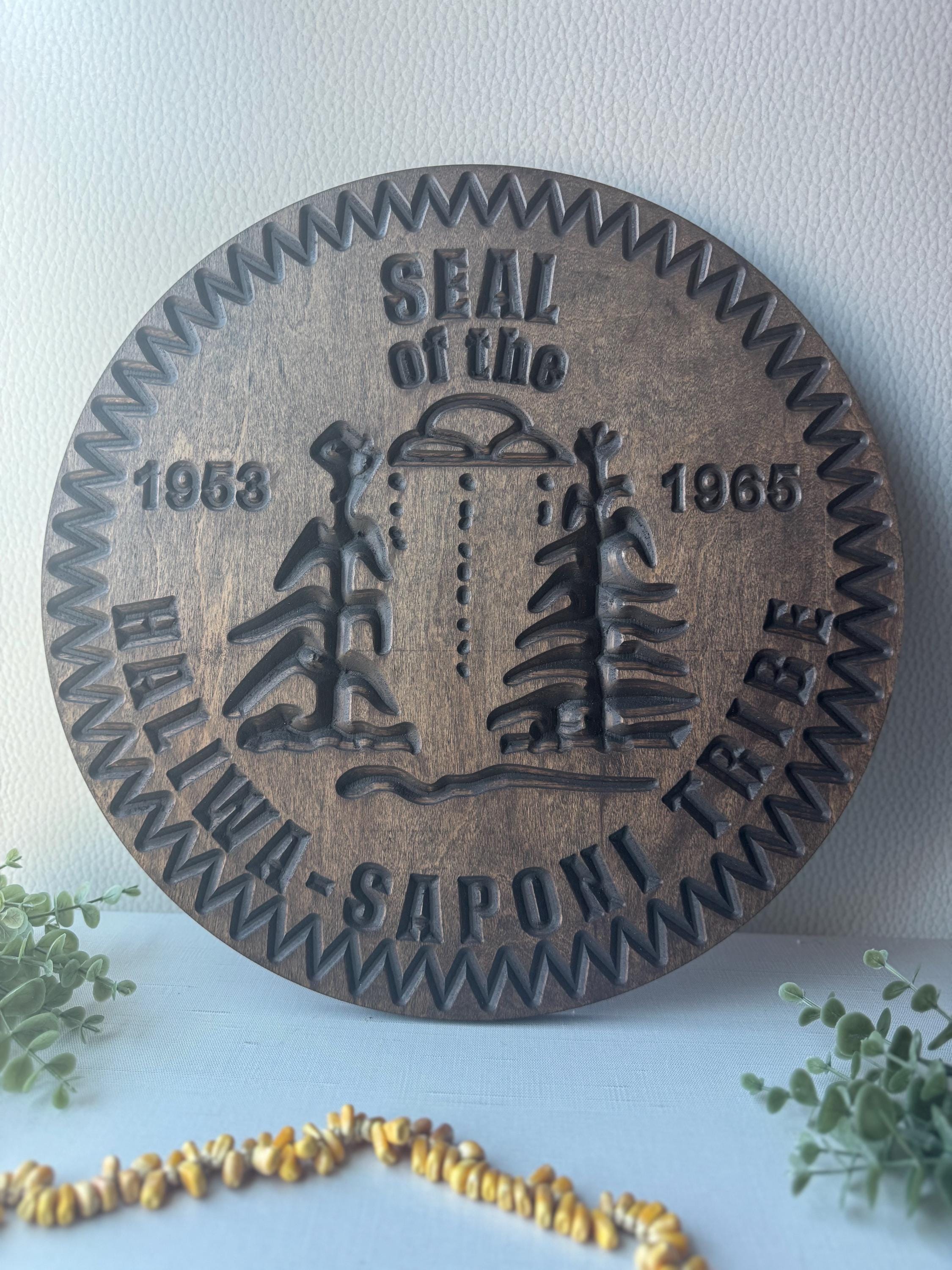 Haliwa-saponi Tribal Seal Wall Art | Native American Art Gift - Etsy